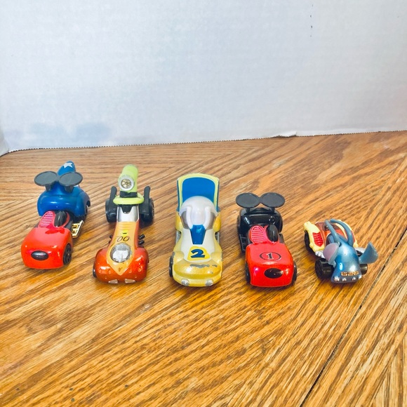 Disney | Toys | Disney Wild Racers Die Cast Character Cars Lot 5 Mickey ...